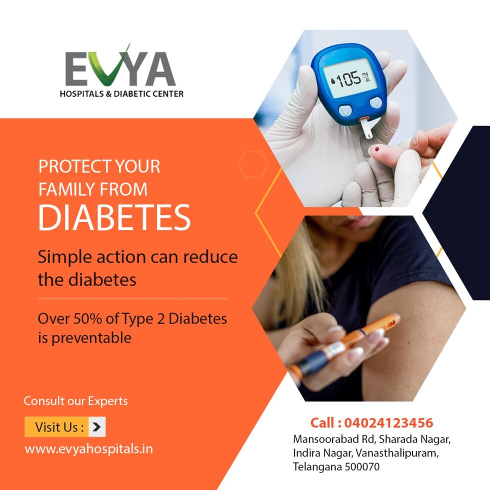 best diabetes doctor in Hyderabad | Diabetology - evyahospital